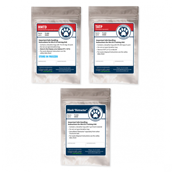 Peroxide Explosives Training Kit – TrueScent K-9 Training Aids